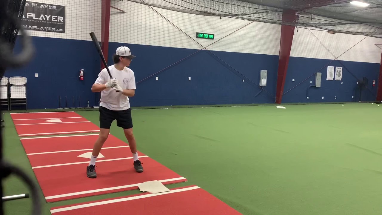 Kevin Ferguson 2023 hitting - YouTube