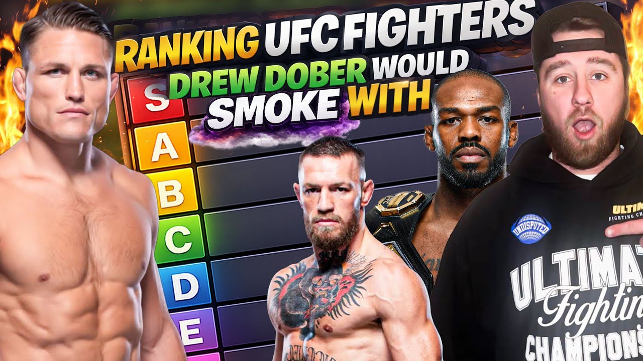 Drew Dober Reveals Which UFC Fighters He’d Smoke With!! - YouTube