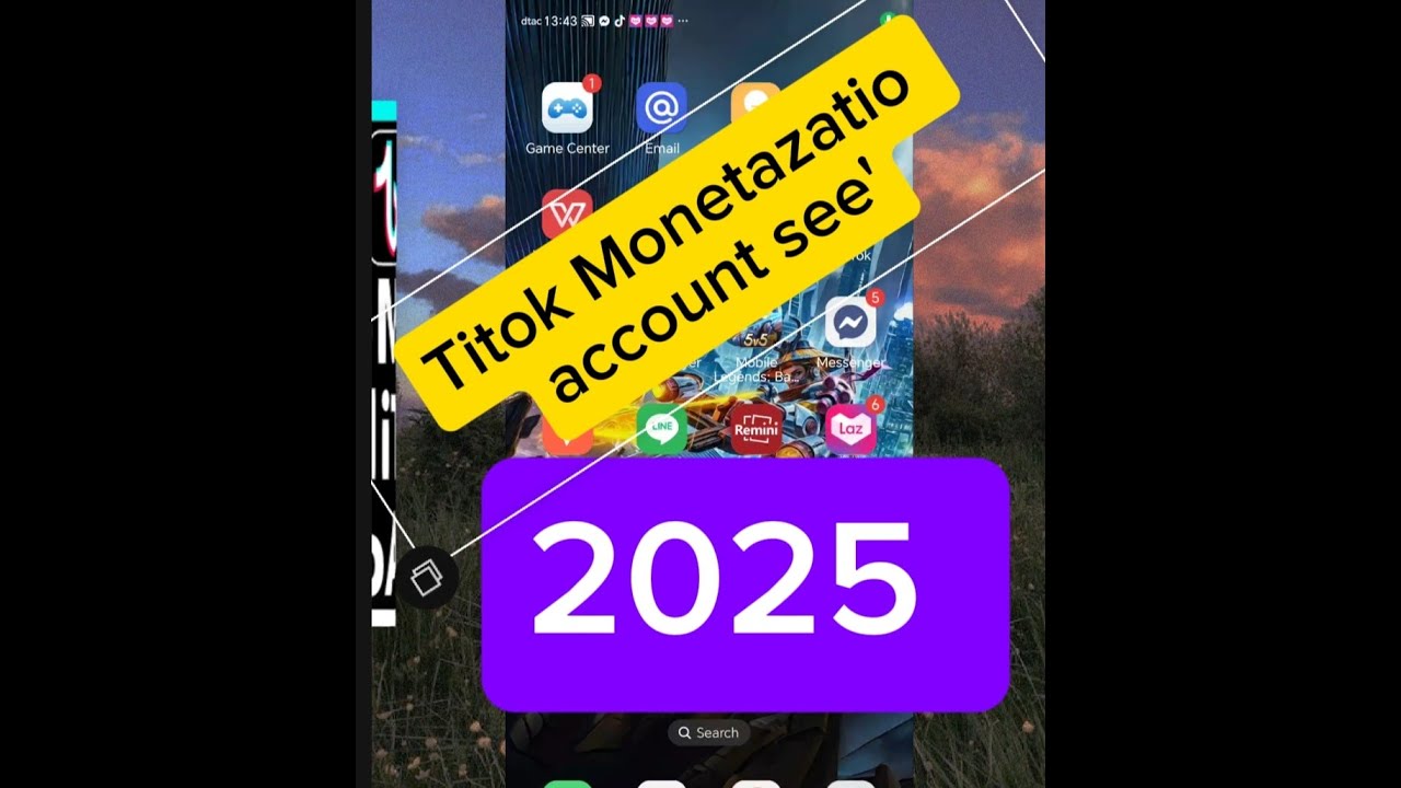 How to see titok monetization account and region japan..titok ဝင် ငွေရ ...