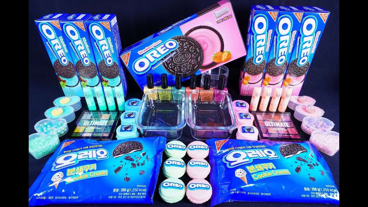 Mixing "Oreo Mint & Strawberry" Eyeshadow & Makeup, parts, glitter into ...