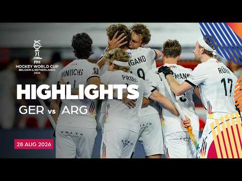 FIH Hockey Men's World Cup 2026, Semis: Germany vs Argentina | #HWC2026