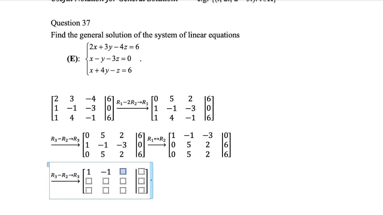 DSE M2 - General Solution (3) - YouTube