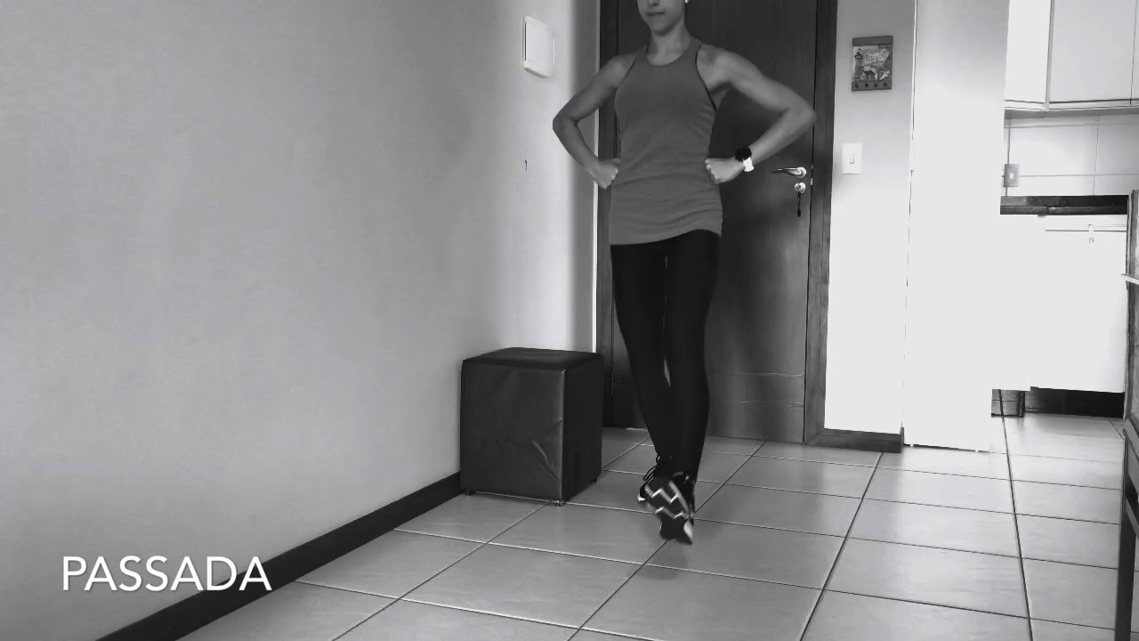 PASSADA/WALKING LUNGES - YouTube
