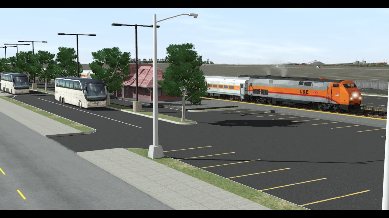 Trainz Build: Ashland, WI Station on the WINY - YouTube