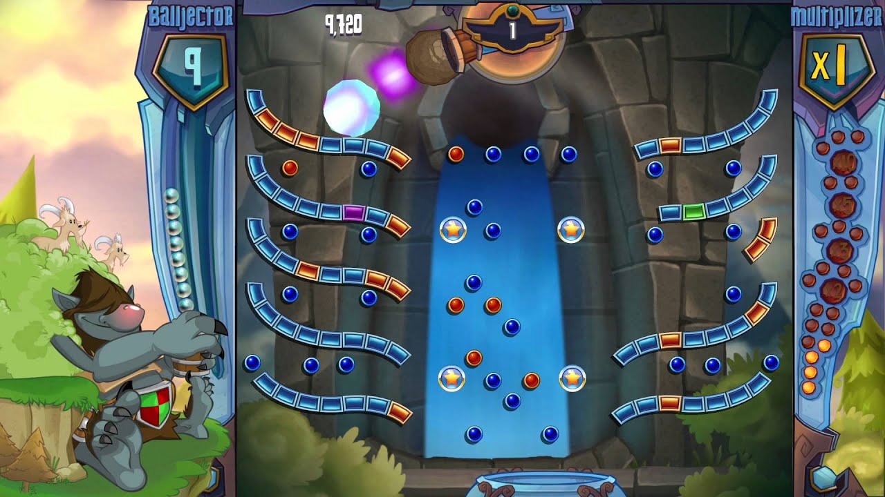 Peggle 2 Master Jeffrey Gameplay Preview - YouTube