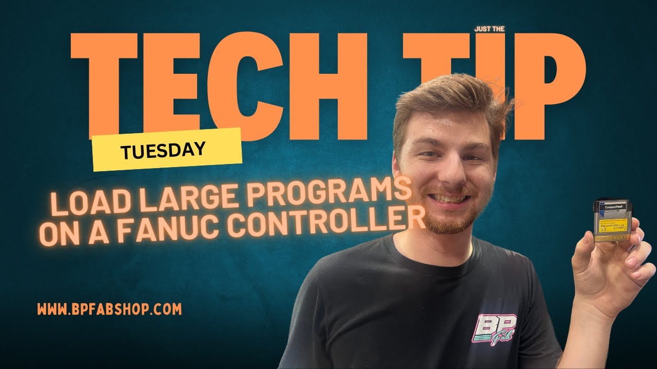 How to Load Large CNC Programs on a Fanuc Controller | Just The Tech ...