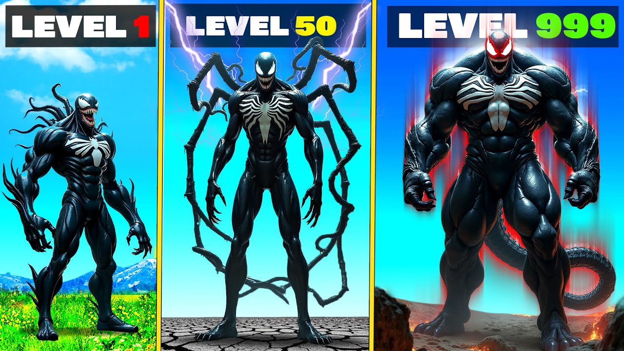 Level 1 VENOM to Level 1,000,000,000 VENOM in GTA 5 - YouTube