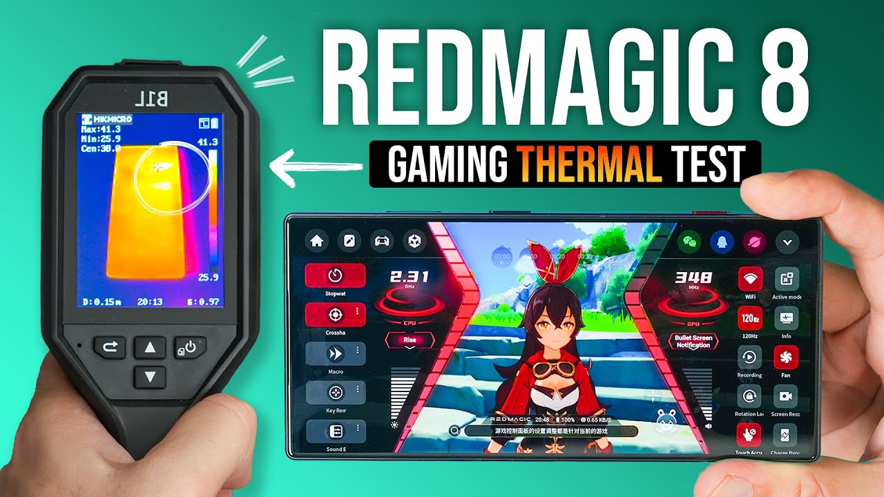 RedMagic 8 Pro - Gaming Test ( PubG + Genshin Impact + Emulation ) PART ...