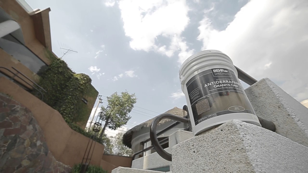 BEHR - Pon manos a la obra con Granite Grip™ de BEHR®. - YouTube