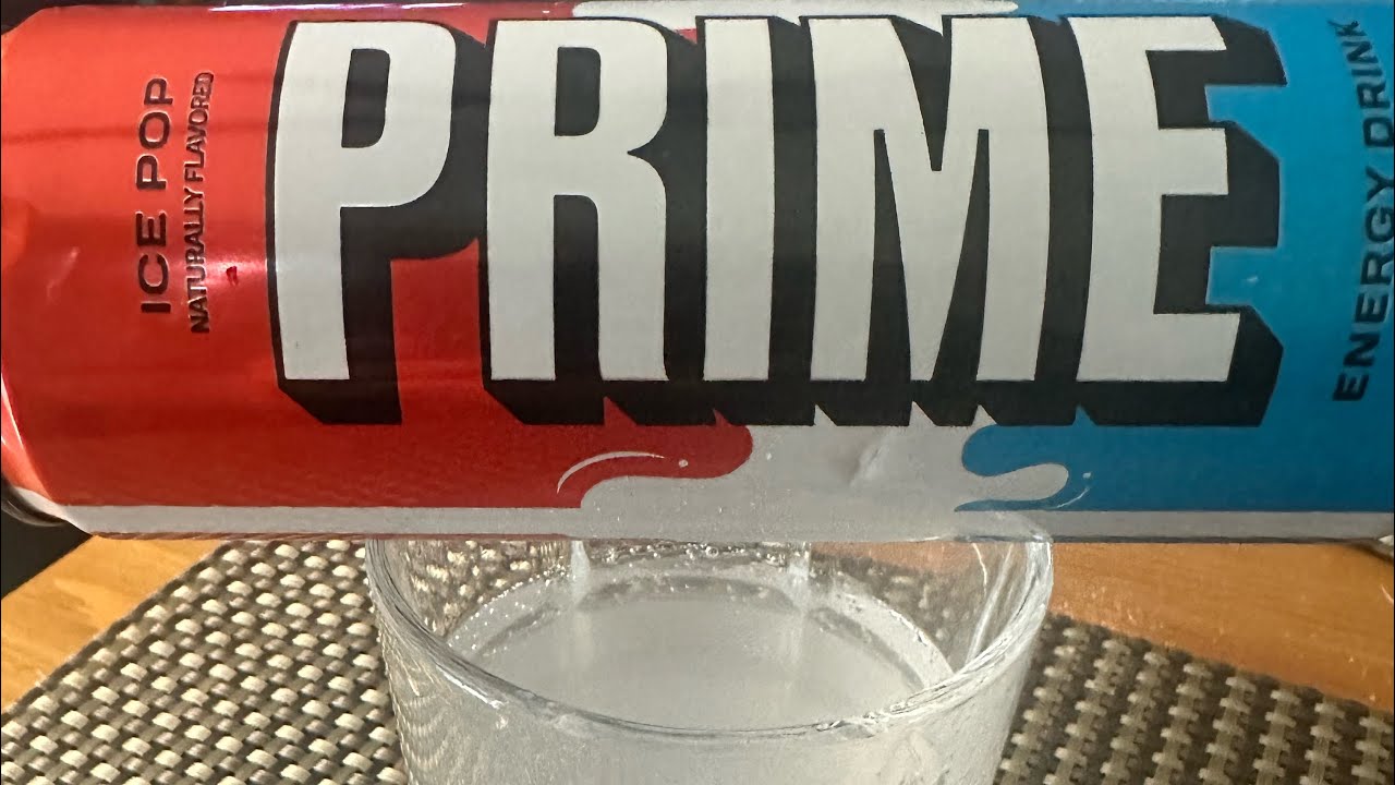 Prime Energy Drink - Ice Pop - YouTube