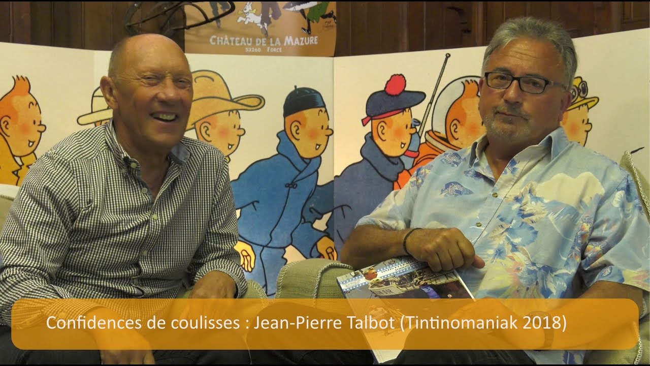 Jean Pierre Talbot Tintin au cinéma | Hergé Les Oranges bleues - YouTube