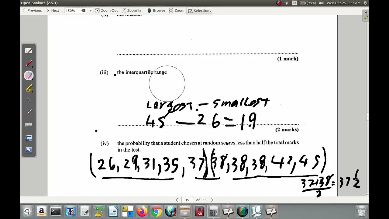 January 2018 Question 7 a CSEC Mathematics Past Paper Solution - YouTube