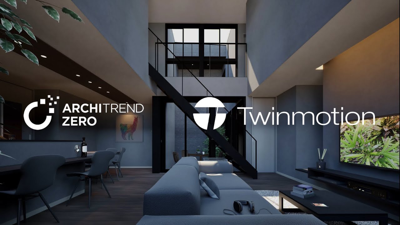 ARCHITREND ZERO×TWINMOTION 001 - YouTube