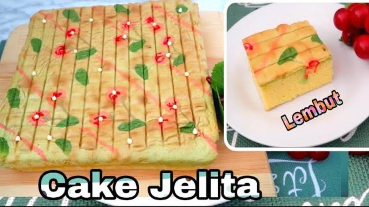 Cake Jelita Moist Nan Cantik | Enak Dan Lembut Banget - YouTube