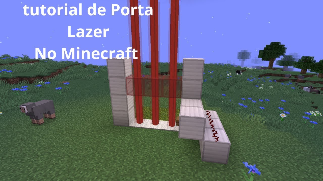Tutorial de porta lazer no minecraft !!!! - YouTube