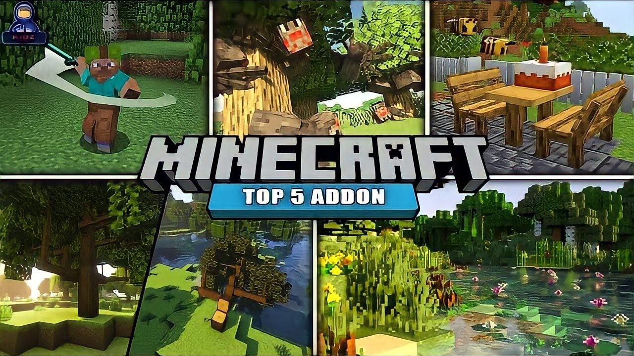 Top 5 Addon Realistic For Minecraft PE 1.19+ - YouTube