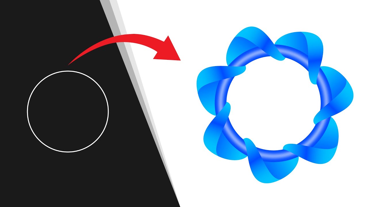 Best 3D Round Design in Illustrator - YouTube