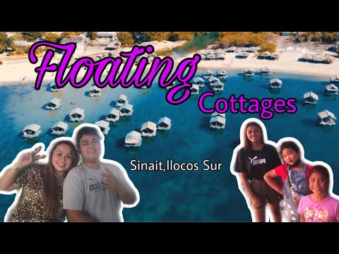 Floating cottages @ Sinait Ilocos Sur - YouTube