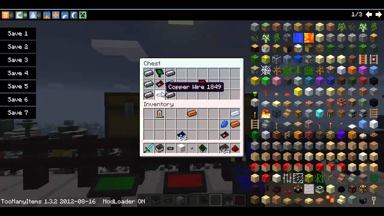 MINECRAFT 1.3.2 Mod Spotlight Universal Electricity + ICBM - YouTube