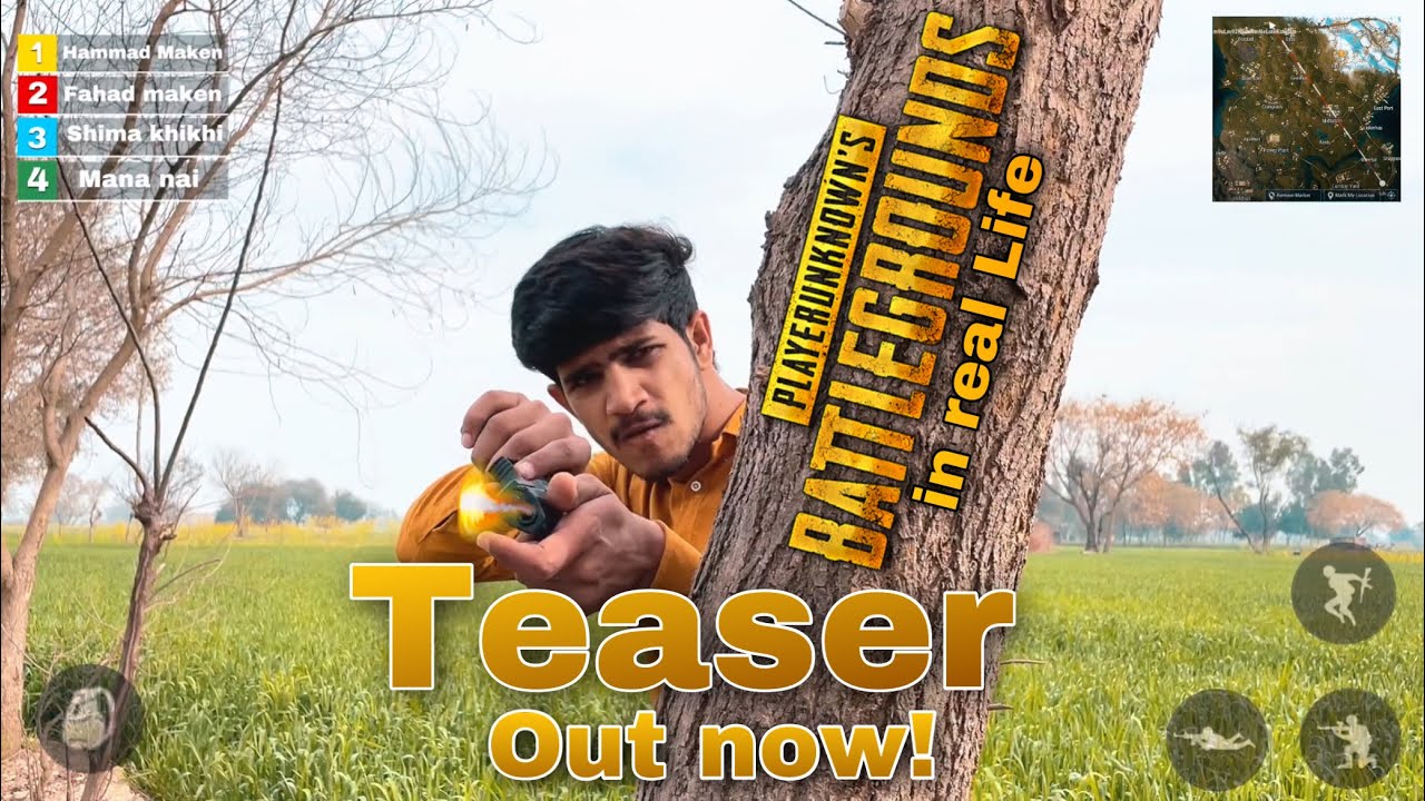 Pubg in real life teaser | video on 24 February | Hammad Maken - YouTube