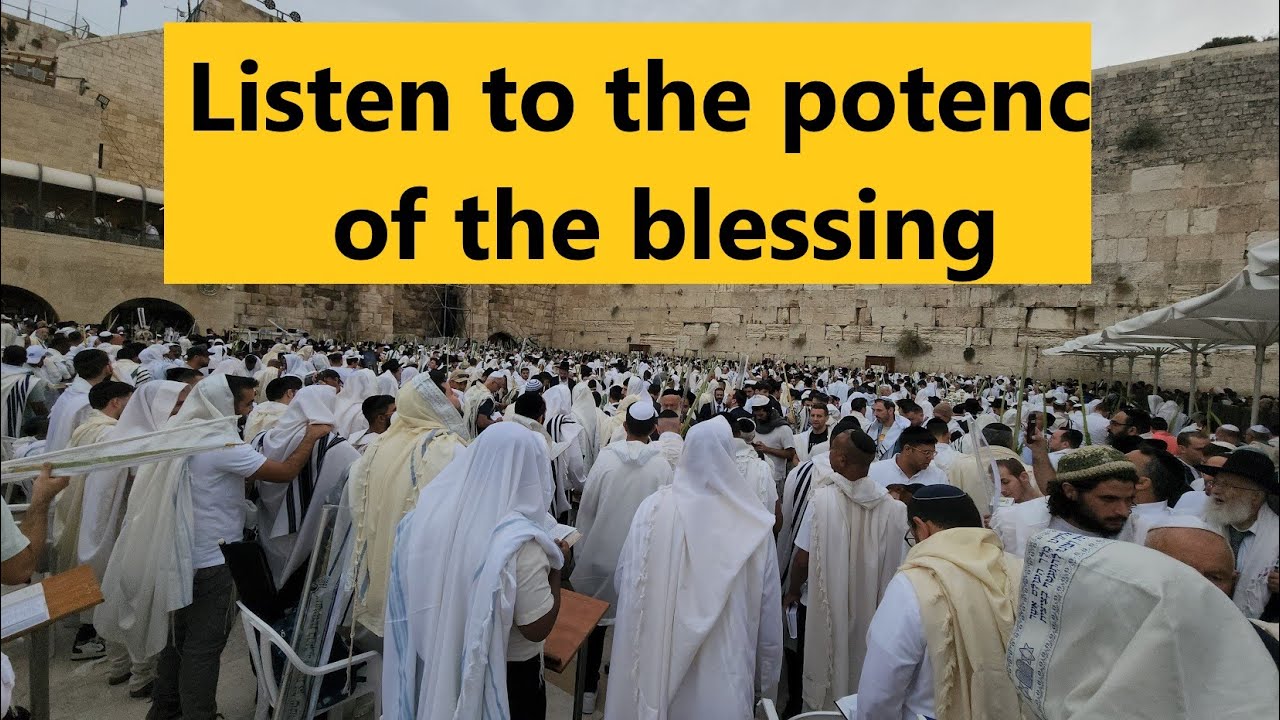 Watch: Over 50,000 Jewish worshippers attend Priestly Blessing ceremony ...