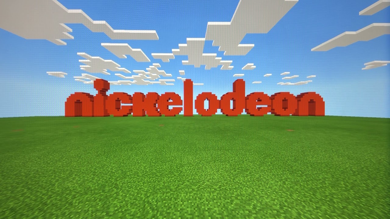 Nickelodeon logo in Minecraft (Neat!) - YouTube