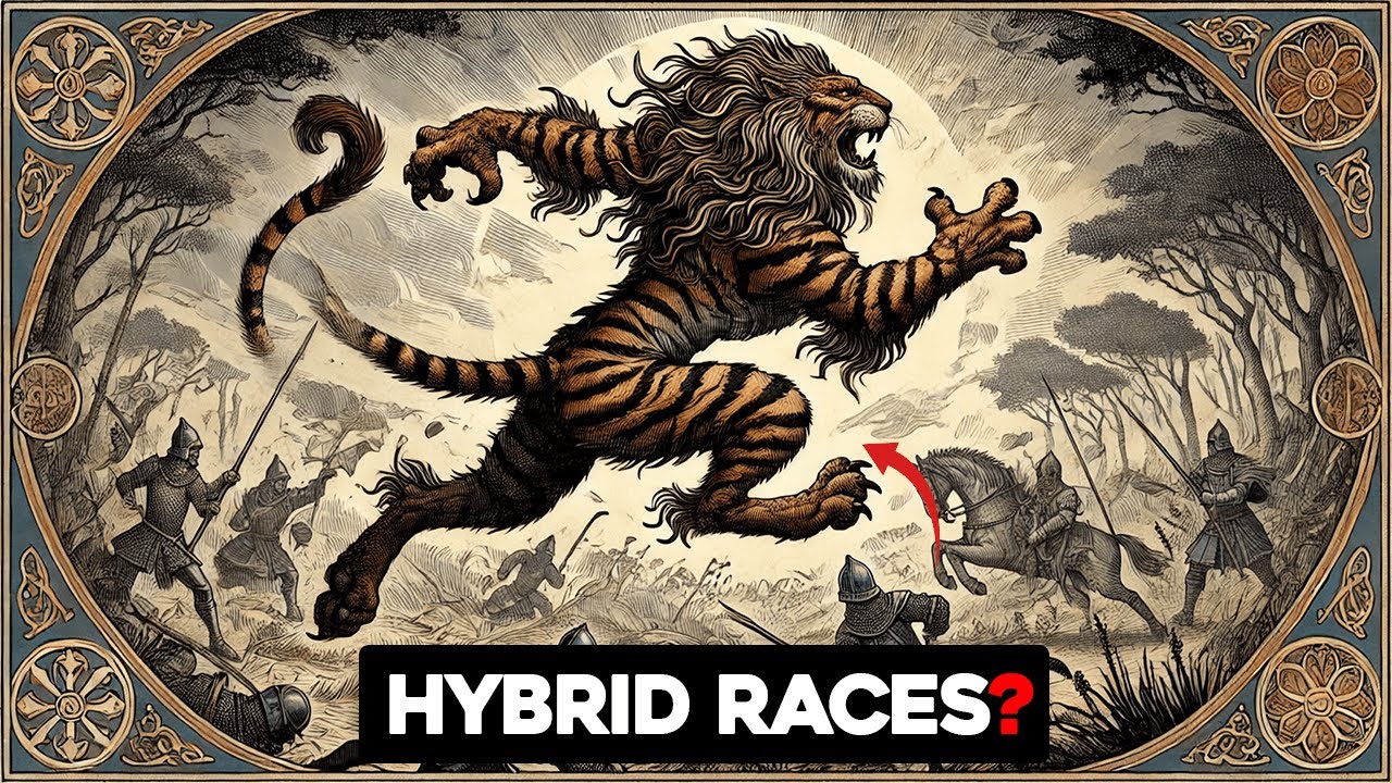 10 Historical Half-Human & Half-Animal Races - YouTube