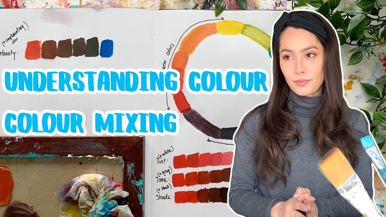 COLOUR THEORY 101: MIXING COLOURS, COLOUR WHEEL AND AVOIDING MUDDY ...