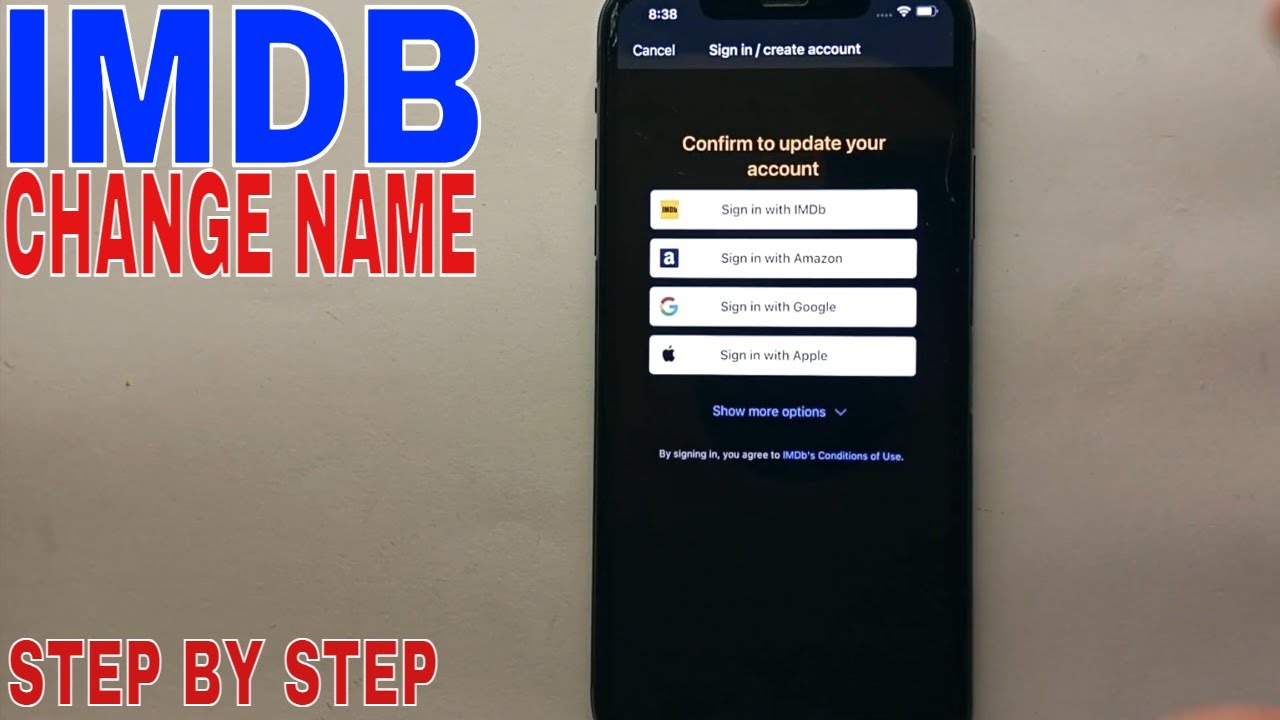 How To Change Name On IMDb 🔴 - YouTube