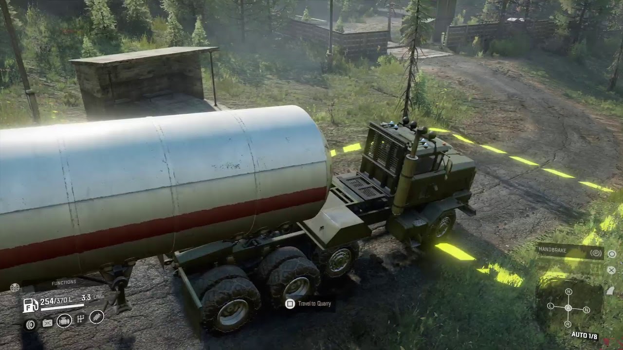 Snow Runner game play Ps4 PRO - YouTube