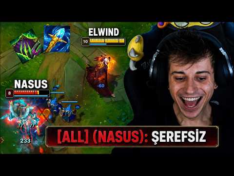 ELWIND SWAIN İLE NASUS ALAN RAKİBİNE KORİDORU ZİNDAN EDİYOR