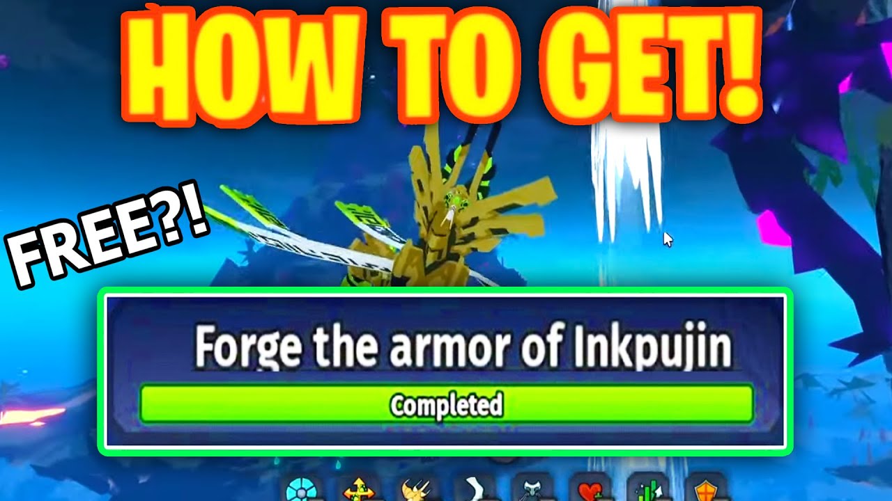 HOW TO GET FORGE THE ARMOR OF INKPUJIN in CREATURES OF SONARIA! LORE ...