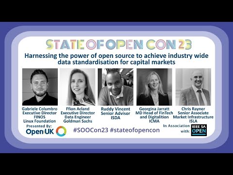 Harnessing the power of open source to achieve industry wide data standardisation for capital ...