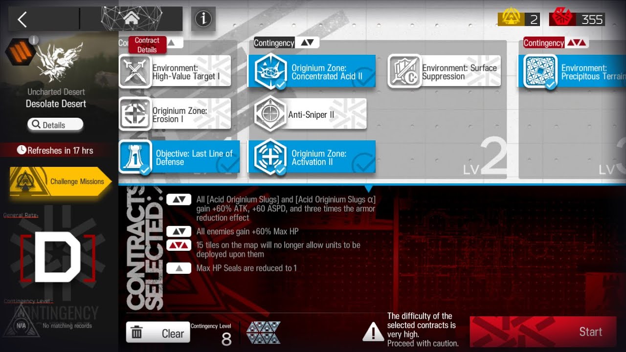 Arknights - Contingency Contract #2 Operation Blade - Day 4 Desolate ...