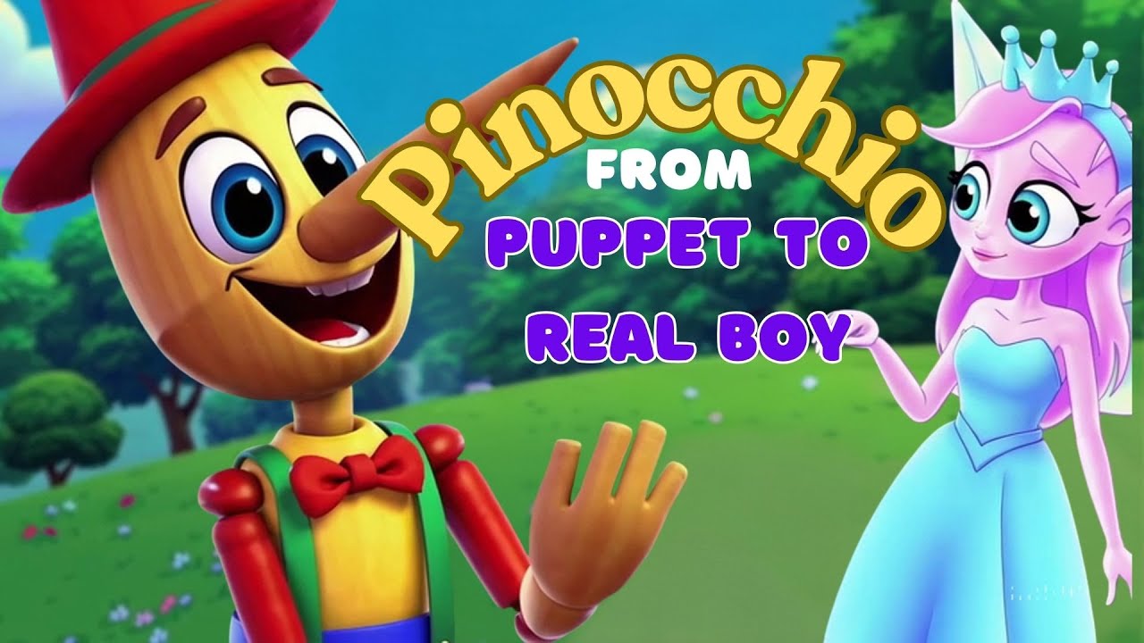 From Puppet to Real Boy: Pinocchio’s Magical Journey for Kids - YouTube