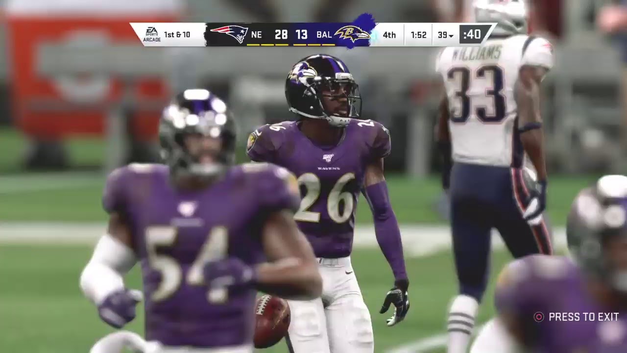 MFL -Patriots vs Ravens- Week 9 - YouTube