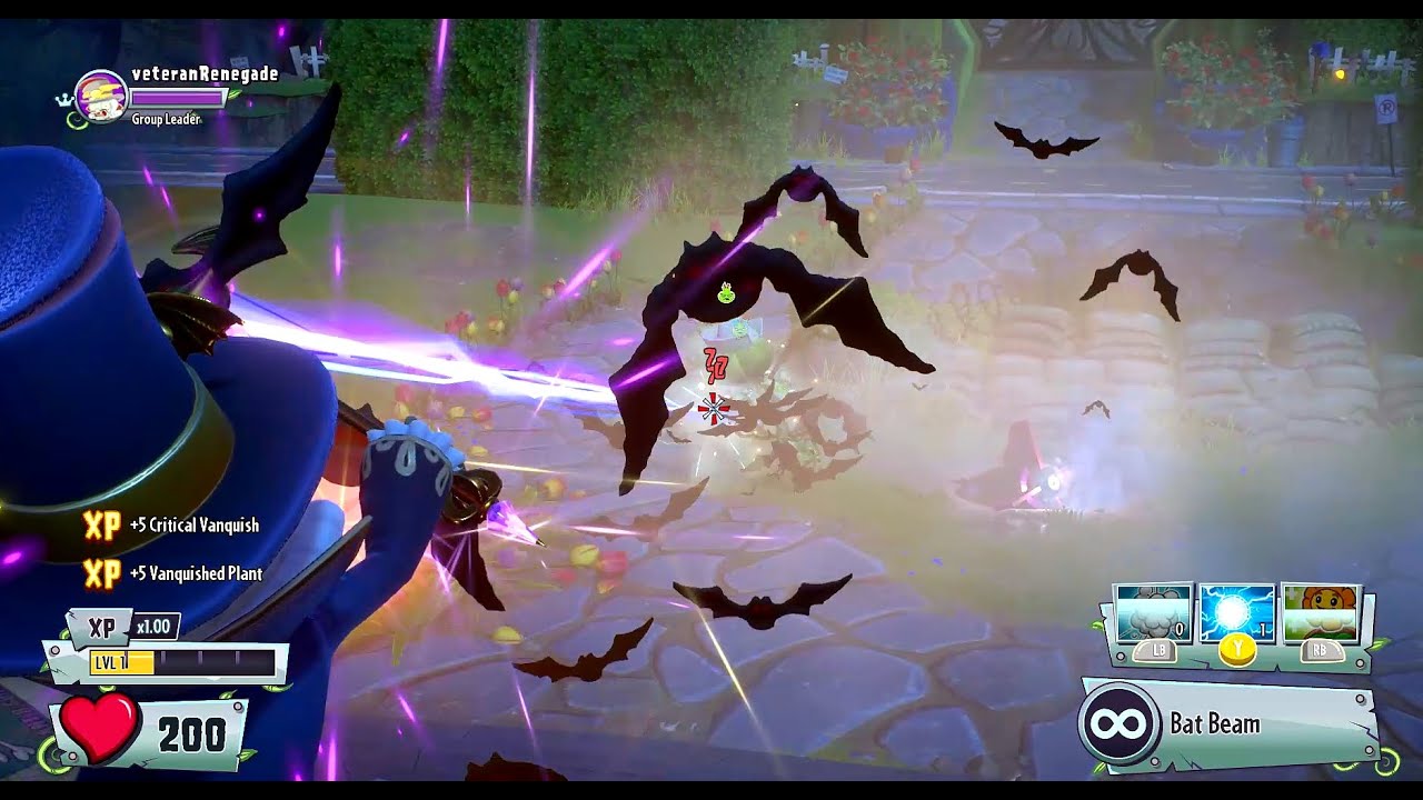 Plants vs Zombies Garden Warfare 2 Baron von Bats | Halloween | Boss ...