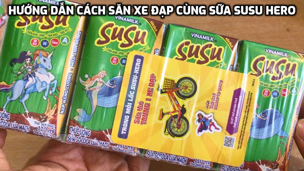 DNT - Hướng Dẫn Cách Săn Xe Đạp Cùng Sữa Susu Và Hero - YouTube