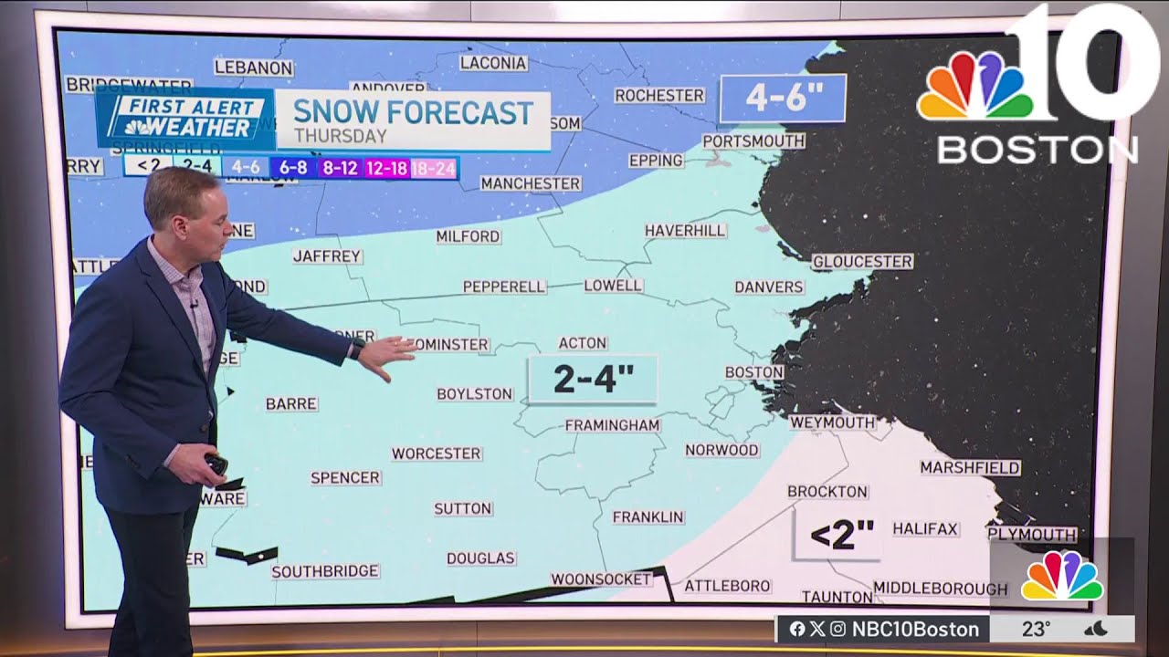 Weather forecast: More snow ahead - YouTube