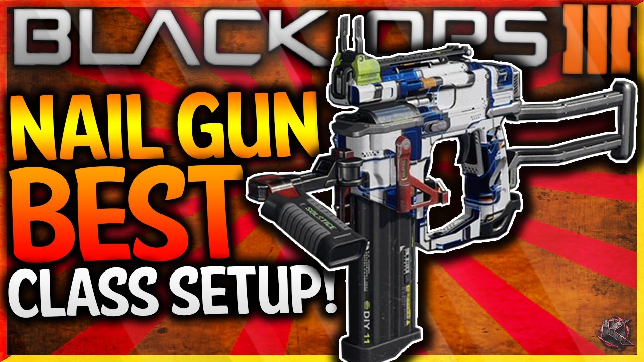 BLACK OPS 3 - "DIY 11 RENOVATOR" BEST CLASS SETUP! - "NAIL GUN" DLC ...