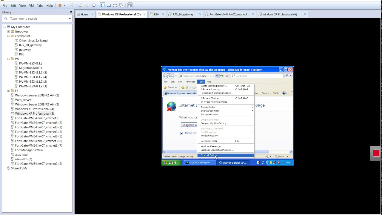 How to Enable and use proxy feature on checkpoint firewall - YouTube