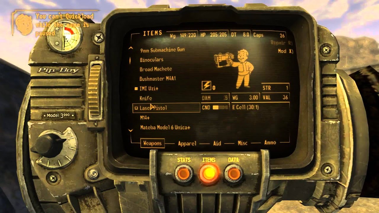 Fallout New Vegas: Weapon Mods Showcase #1 - YouTube