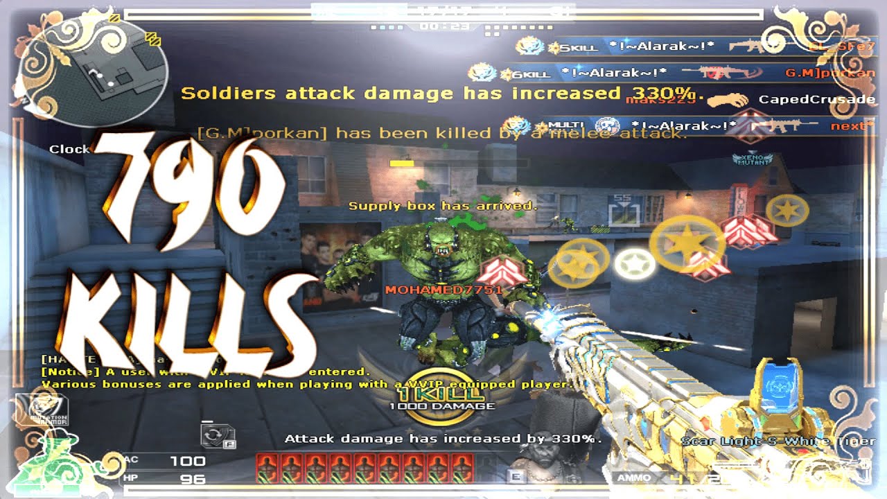 CrossFire West: Scar Light-S-White Tiger - Hero Mode X Gameplay - YouTube