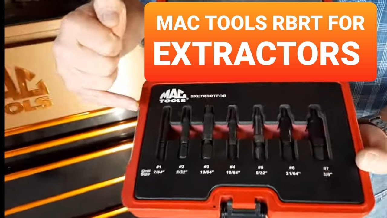 MAC TOOLS RBRT EXTRACTORS WITH F.O.R TECHNOLOGY WITH DAN THE RBRT MAN ...