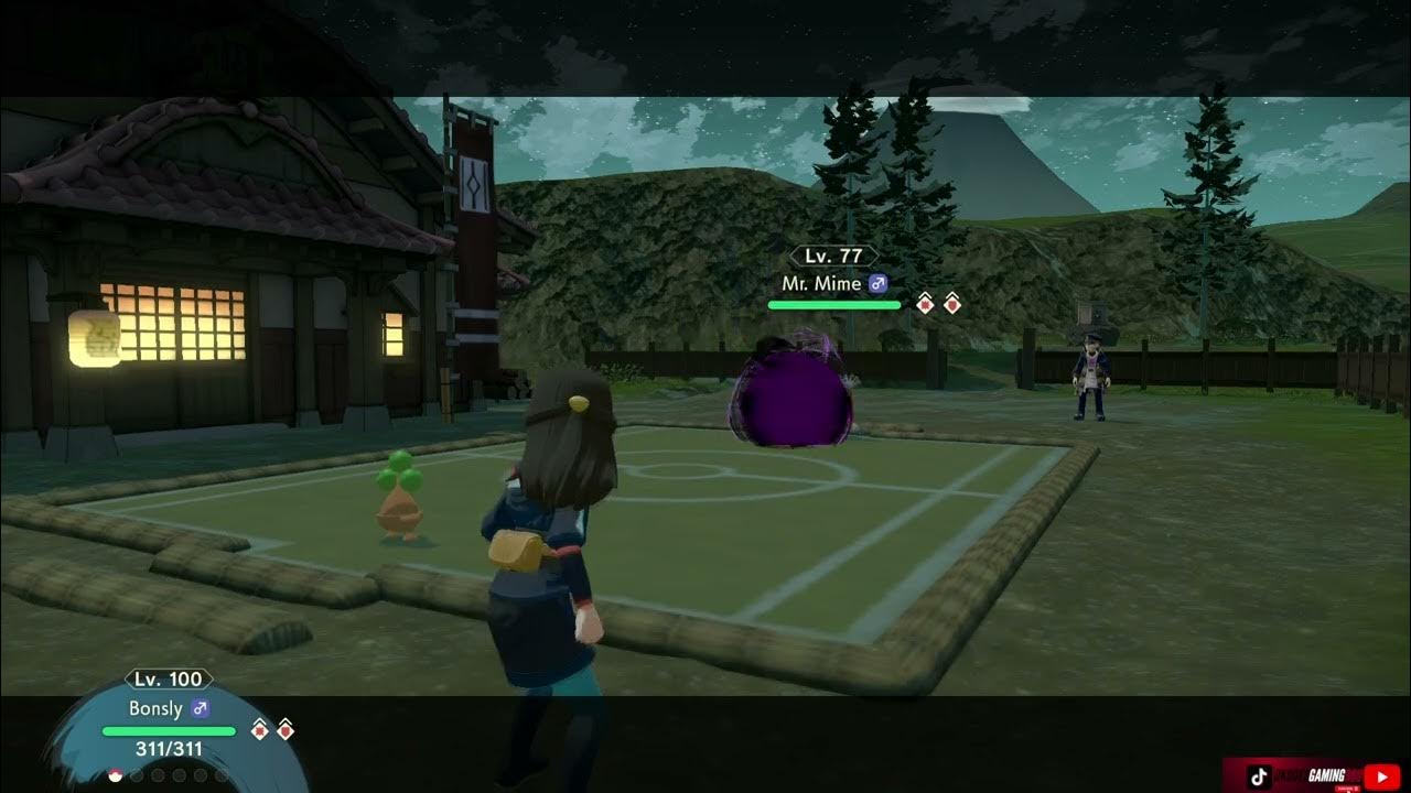 Path Of Solitude Bonsly Pokémon Legends Arceus - YouTube