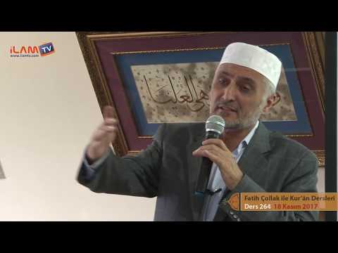 Kur’ân Meâli – Fâtır Suresi 38-45. Ayetler (Fatih Çollak ile Kur’ân Dersleri)