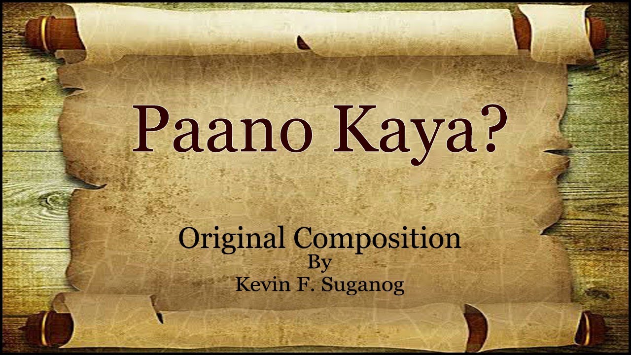 PAANO KAYA (Spoken Word Poetry) - YouTube
