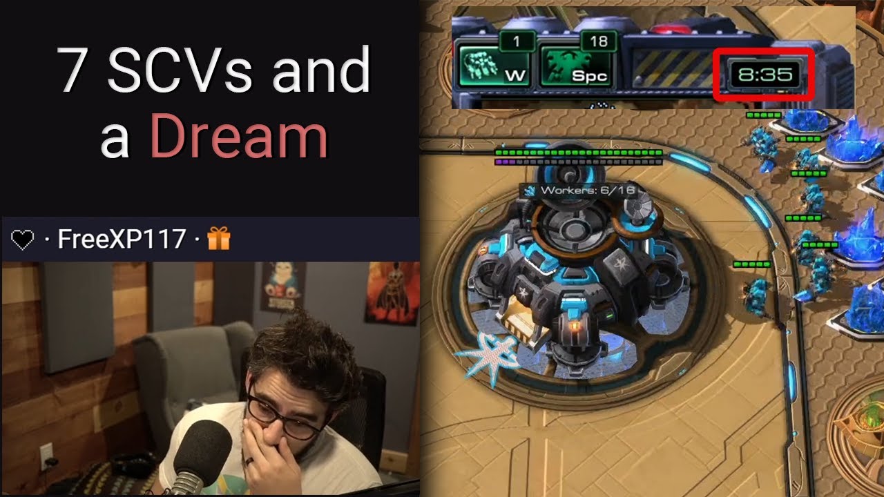 Starcraft 2: 7 SCVs and a Dream - YouTube