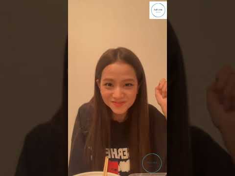 BLACKPINK JISOO EATING SHOW VLIVE | BLACKPINK JISOO VLIVE | ENG SUB