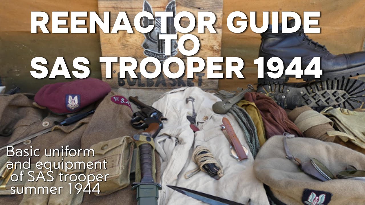 CALL THE BUTTON POLICE!!! Reenactor guide how to portray WW2 SAS ...